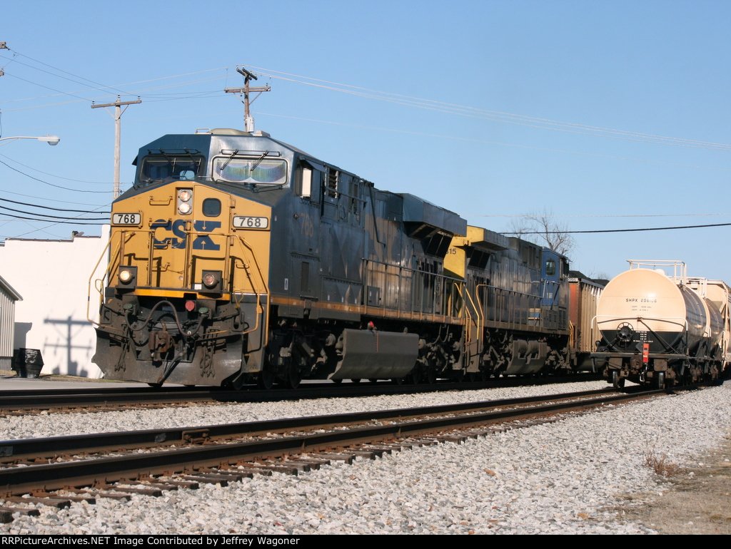Southbound CSX Train